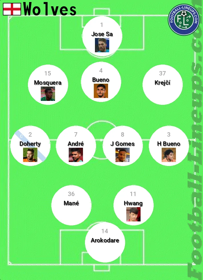 Wolves FA Premier League 2025/2026 fixture and results